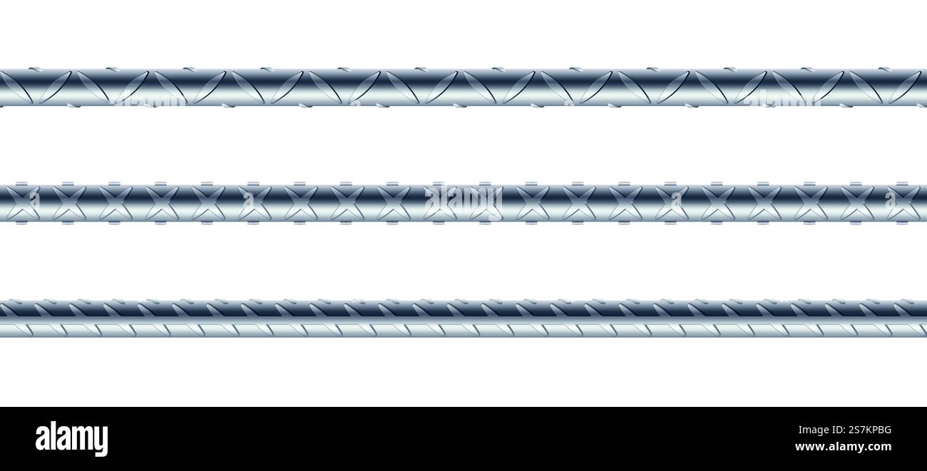 Steel rebars Stock Vector Images - Alamy