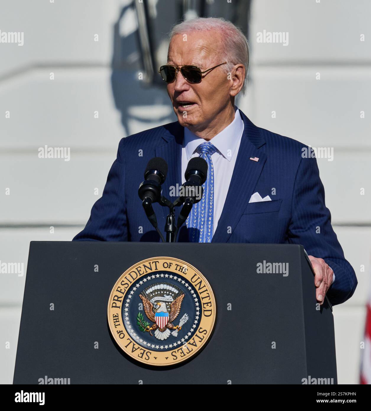 WASHINGTON, DC, USA - NOVEMBER 25, 2024: President Joe Biden Pardons ...