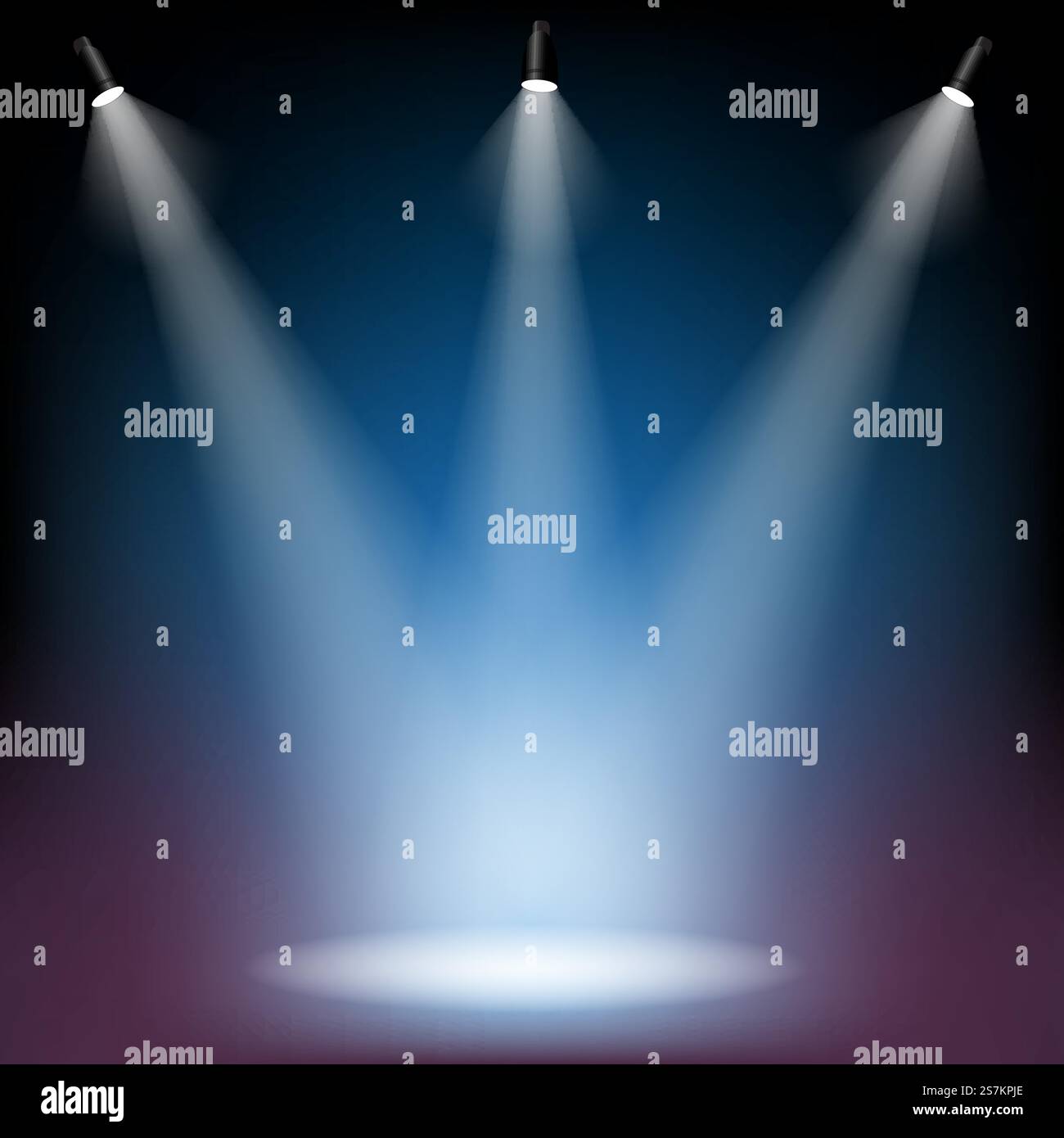 Spotlight Gradient Mesh, Vector Illustration. Spotlight Stock Vector ...