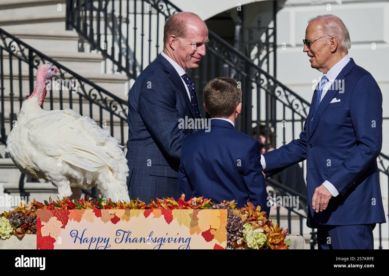 WASHINGTON, DC, USA - NOVEMBER 25, 2024: President Joe Biden Pardons ...