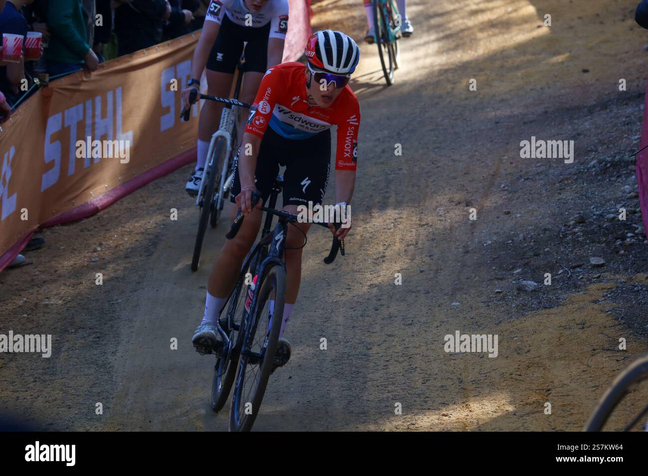 Benidorm, Spain, 19th January, 2025: Team SD Worx - Protime cyclist ...