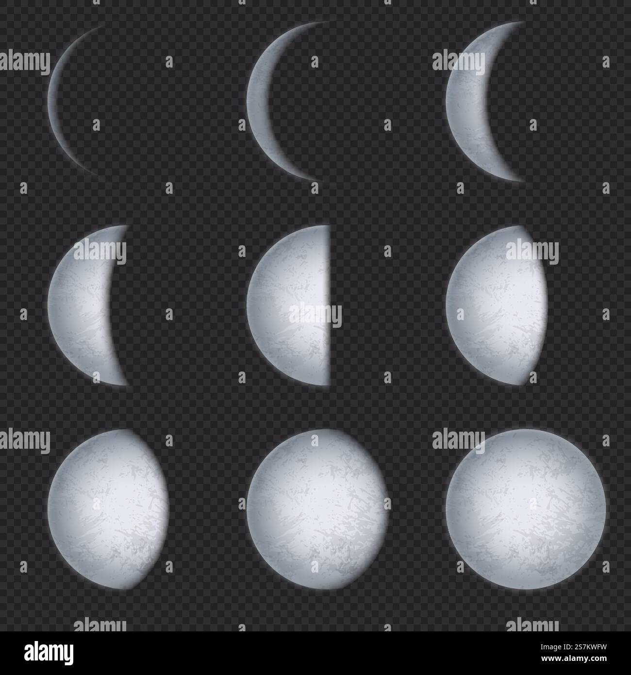 Moon phases earth hi-res stock photography and images - Alamy