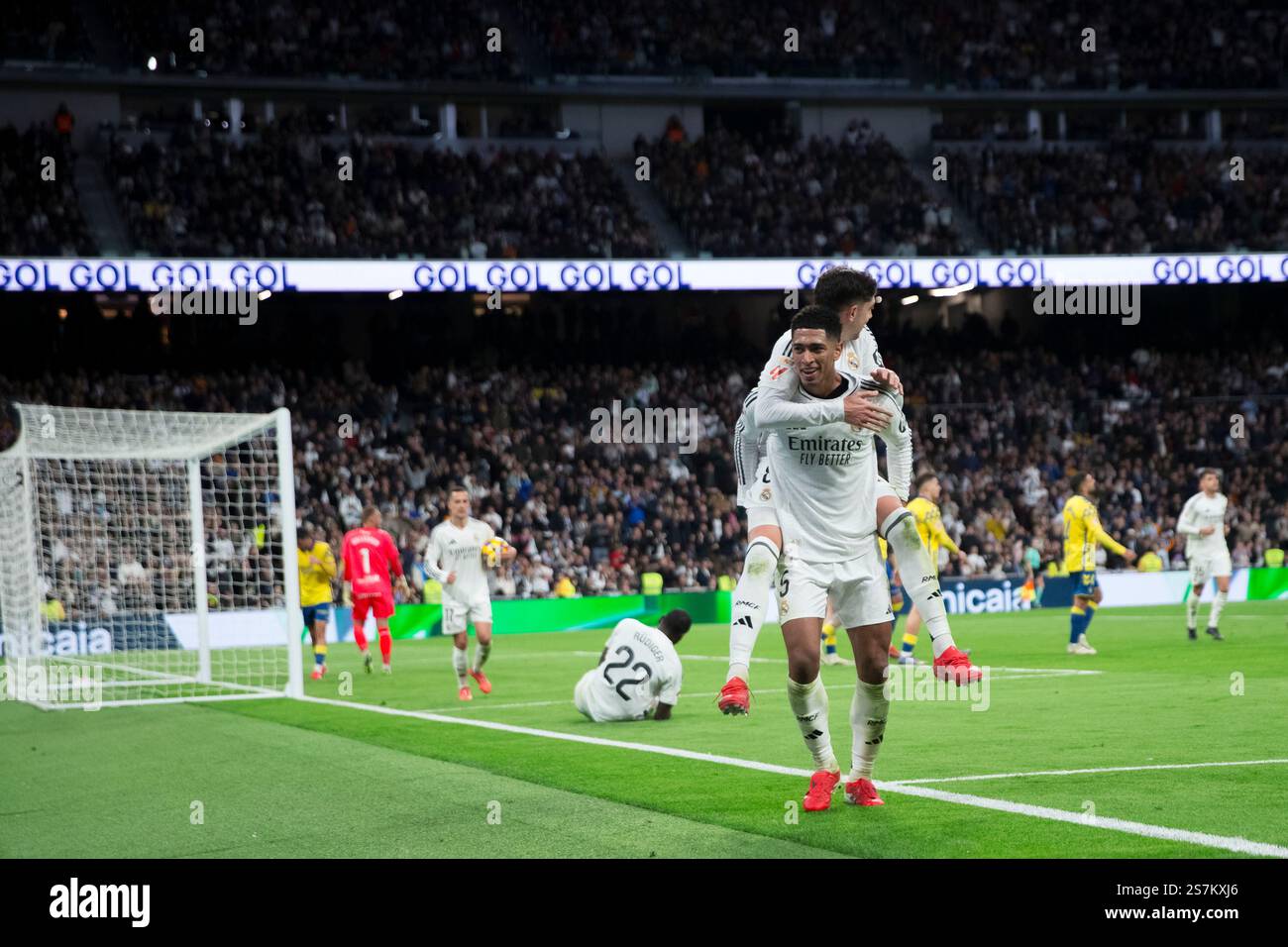 Madrid, Spain. 19th Jan, 2025. Jude Bellingham of Real Madrid and ...