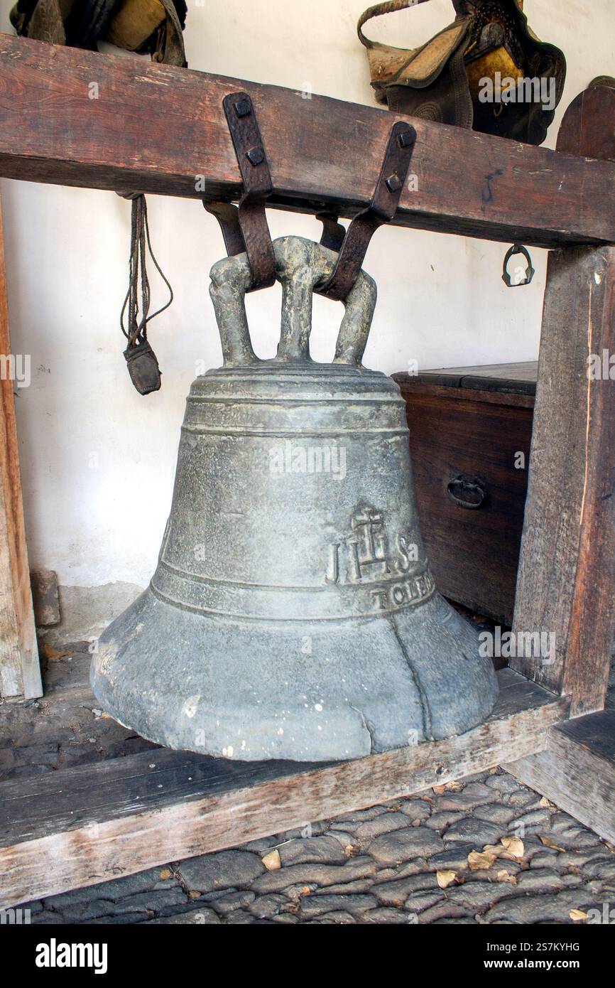 Ancient bell exhibited in the Museum of Colonial Art of Caracas in ...