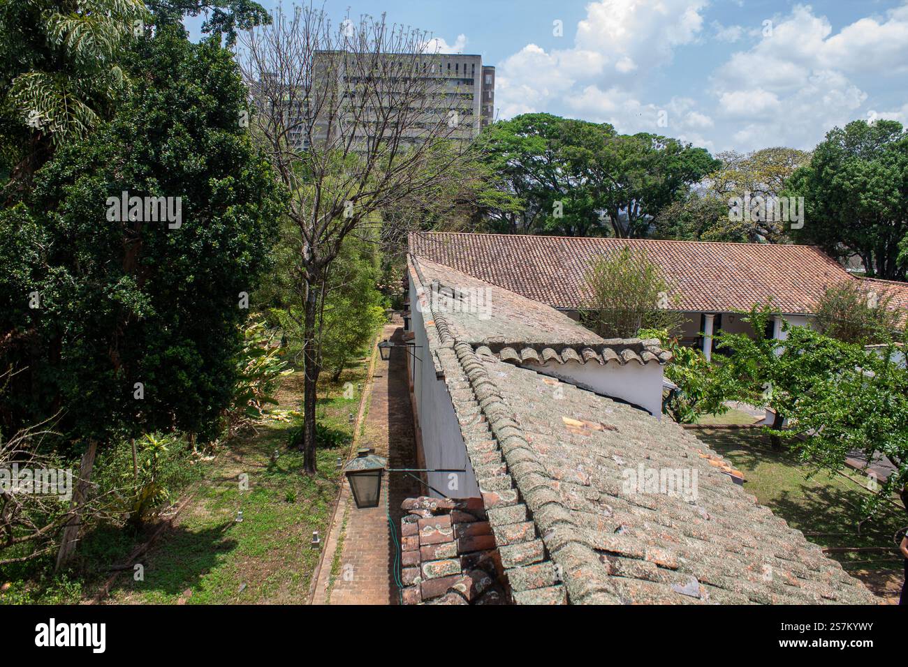 Courtyards of the Quinta de Anauco. Museum of Colonial Art of Caracas ...