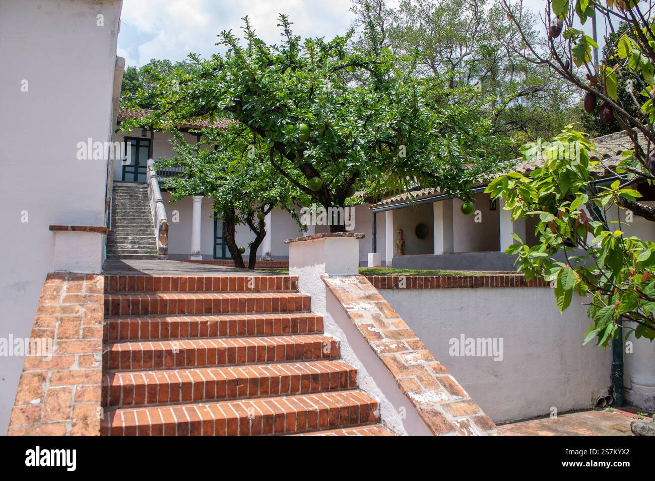 Courtyards of the Quinta de Anauco. Museum of Colonial Art of Caracas ...