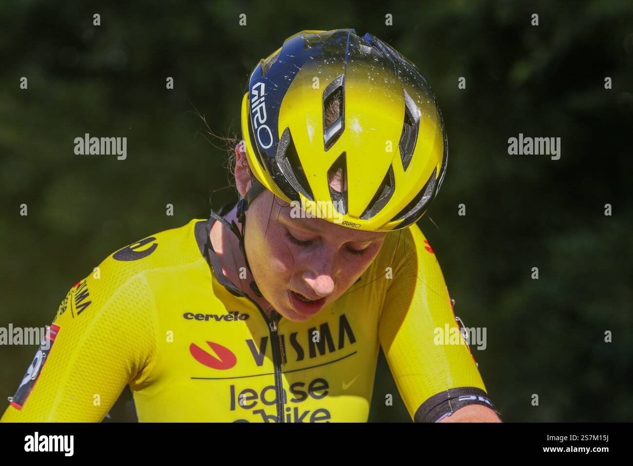 Benidorm, Spain, 19th January, 2025: Team Visma|Lease a Bike cyclist ...