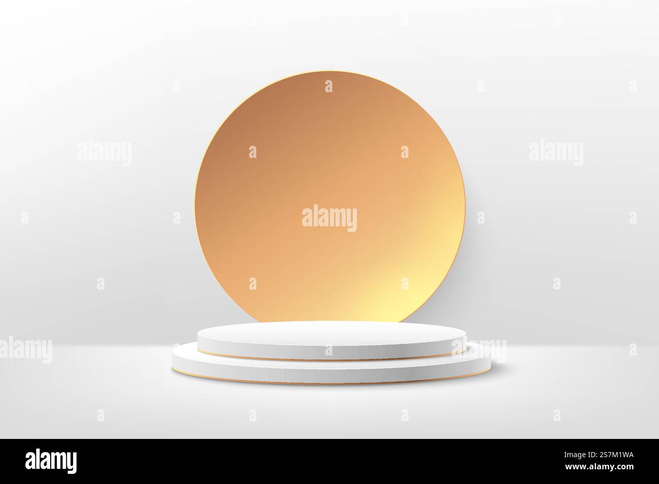 Abstract round display for product on website in modern. Background ...