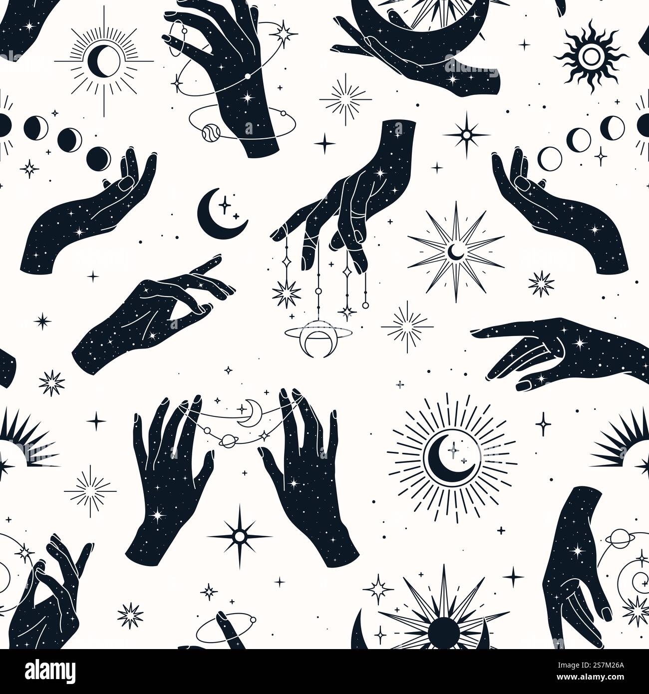 Paper moons Stock Vector Images - Alamy