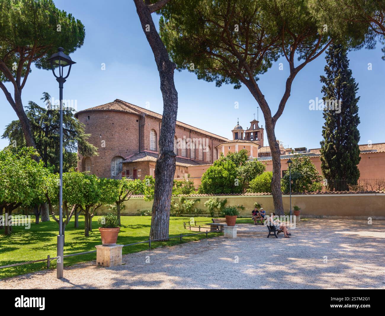 Basilica of St Sabina, Aventine Hill, Rome, Italy Stock Photo - Alamy