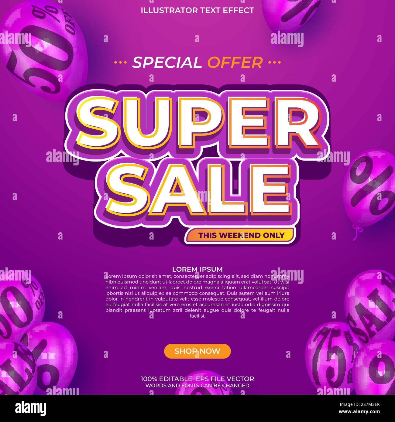 Super sale lettering abstract Stock Vector Images - Alamy