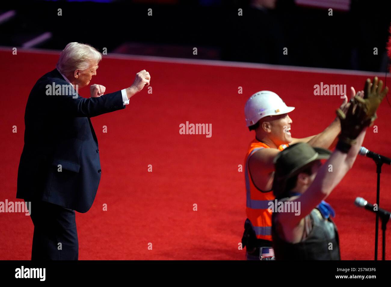 Members of the Village People, with President-elect Donald Trump, left ... Members of the Village People, with President-elect Donald Trump, left ...
