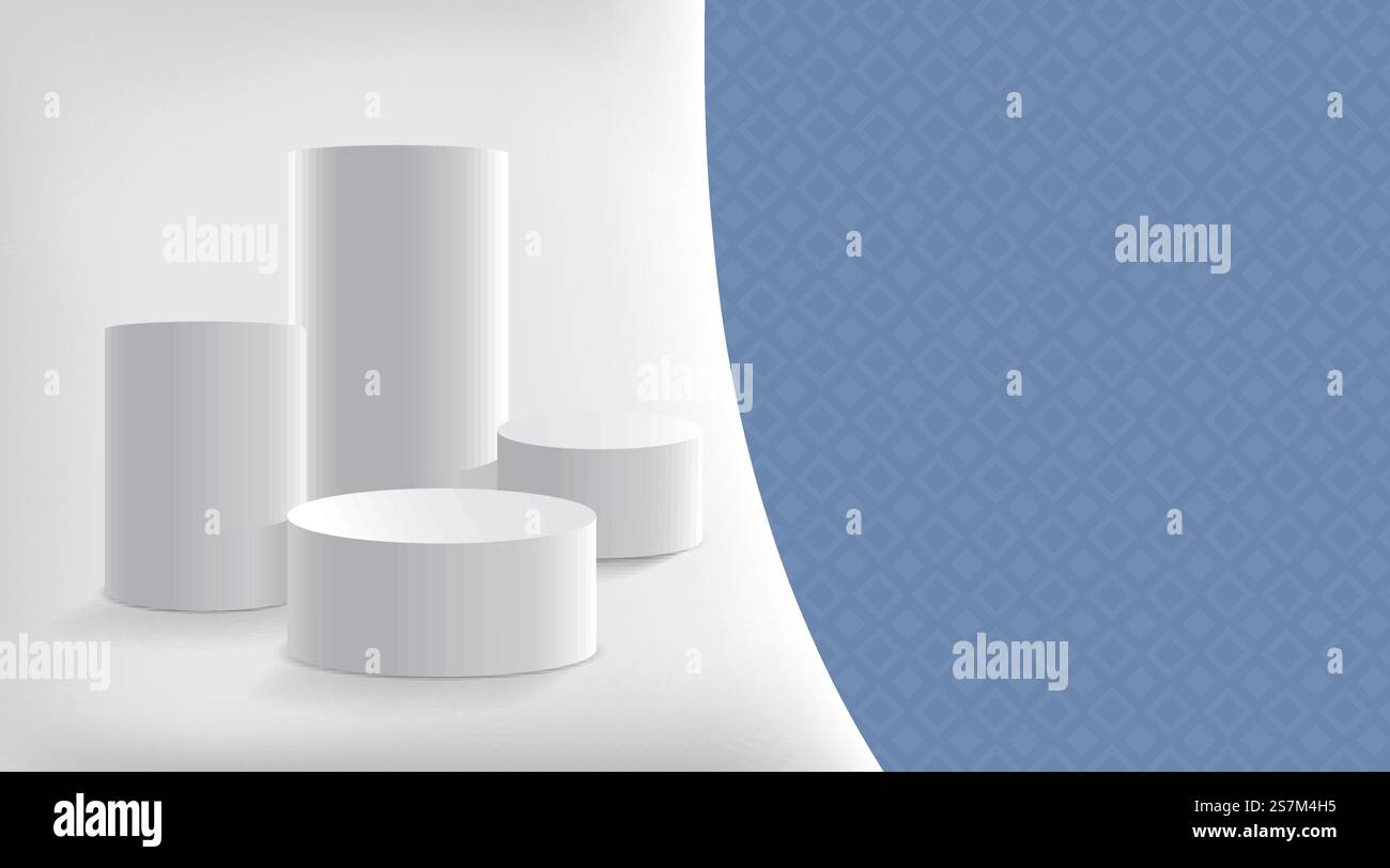 Abstract with geometric forms. White color background. product ...