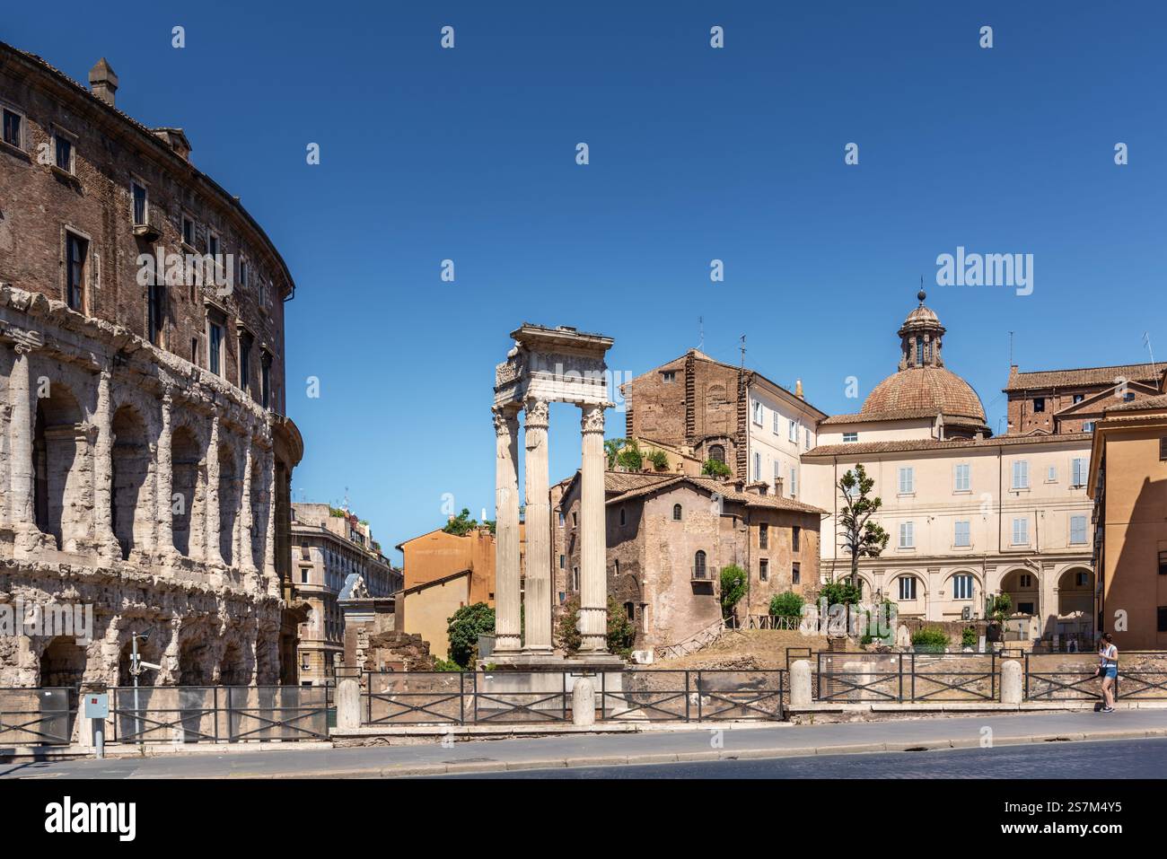 Theatre of Marcellus, Rome, Italy Stock Photo - Alamy