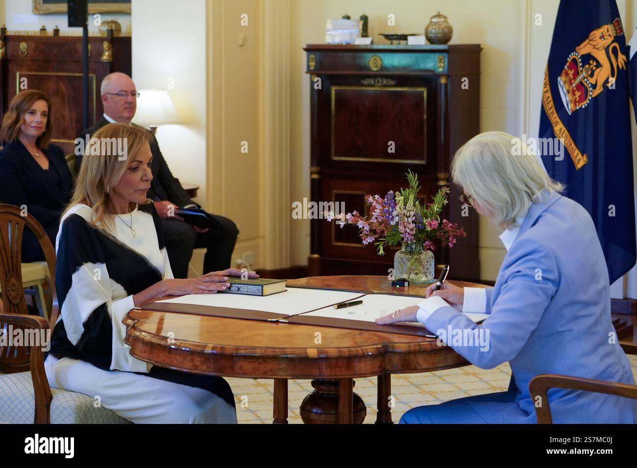 Canberra, Australia. 20th Jan, 2025. Early Childhood Education Minister ...