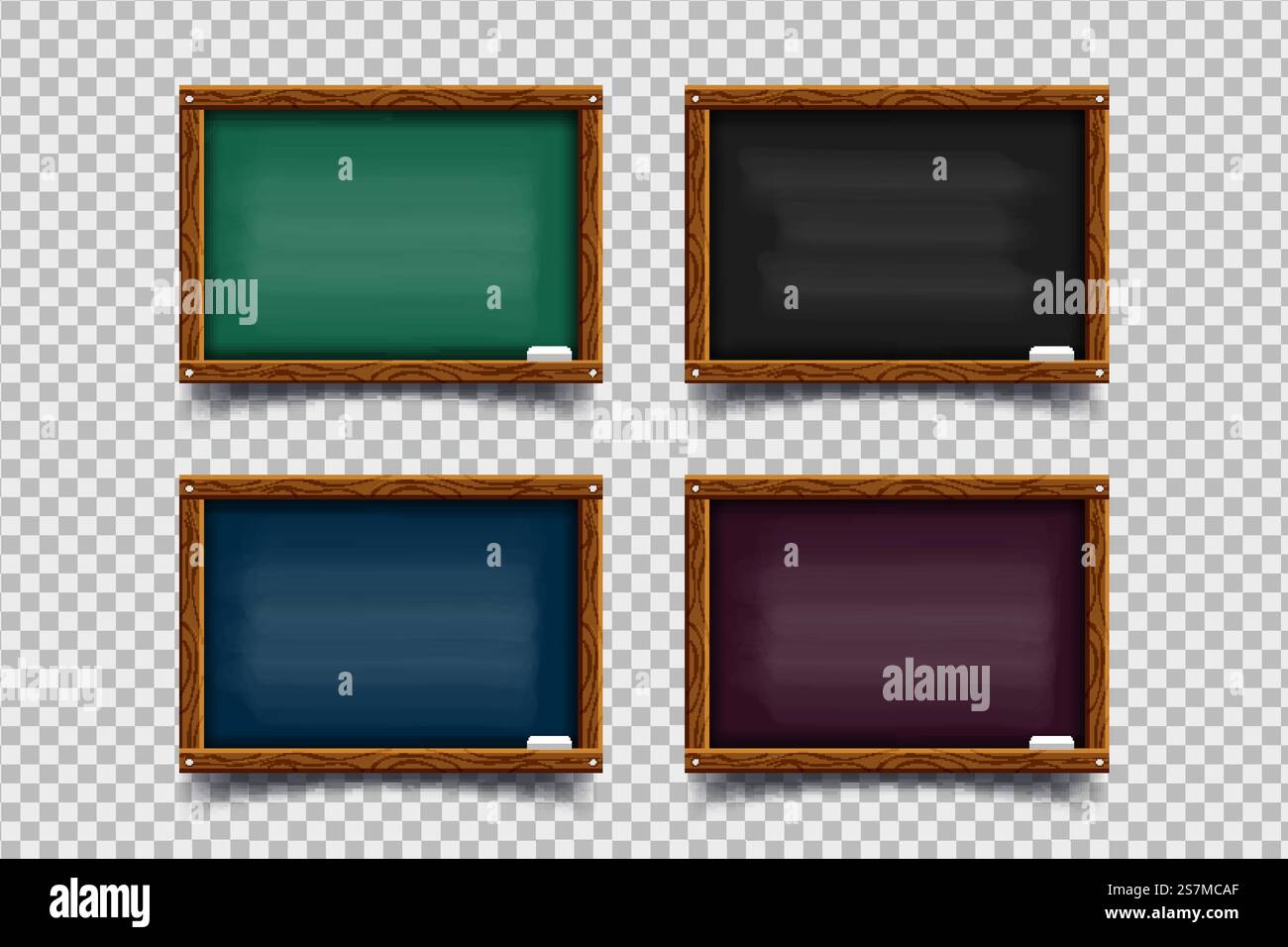 Desk with chalk paint Stock Vector Images - Alamy