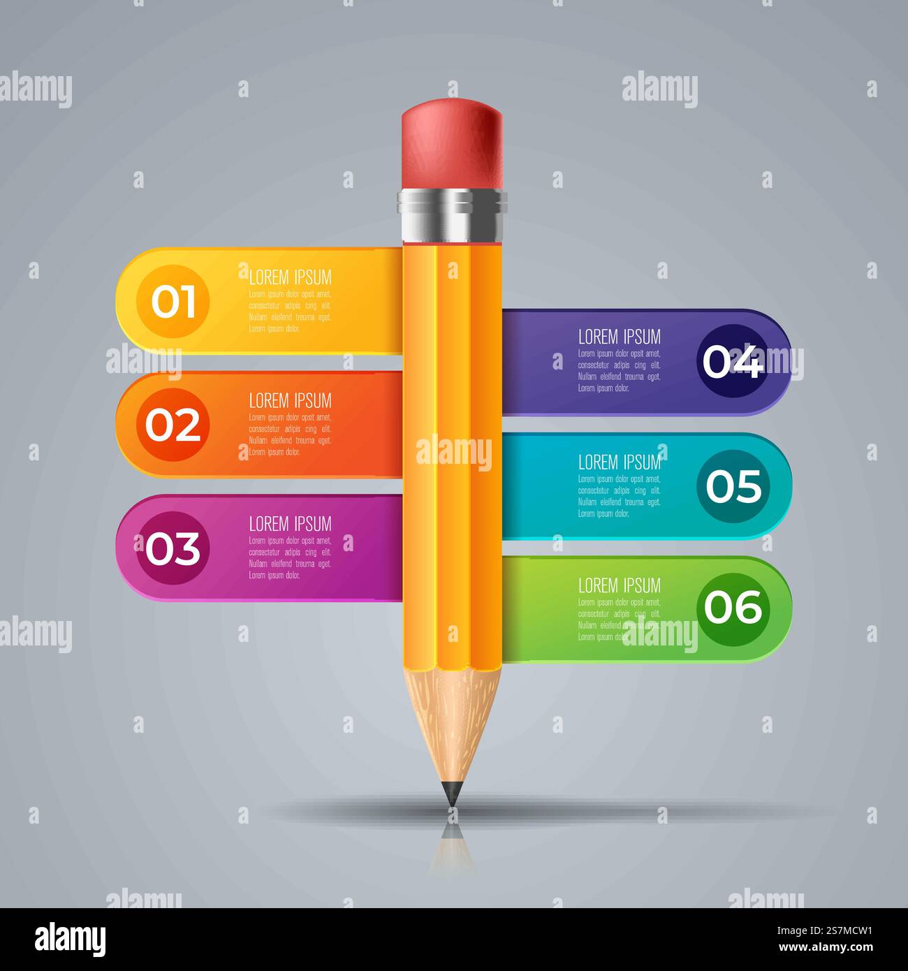 Business data visualization. Process chart. Abstract elements of graph ...