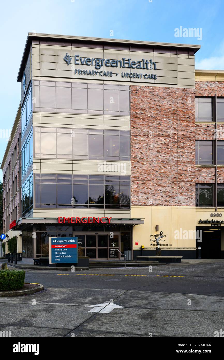 Redmond, WA, USA - January 18, 2025; EvergreenHealth Bella Bottega ...