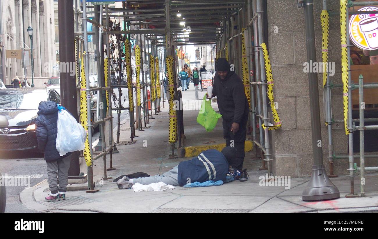 Philadelphia, New York, USA. 18th Jan, 2025. Philadelphia Pennsylvania ...