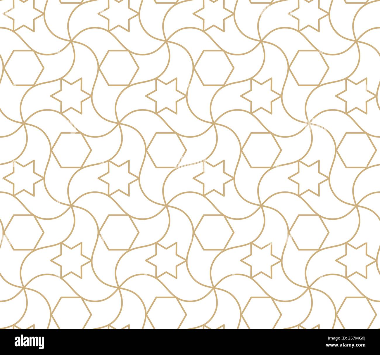Arabic seamless pattern. Islamic geometric abstract background, damask ...