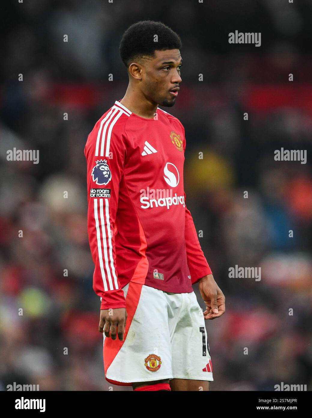 Amad Diallo of Manchester United during the Premier League match ...