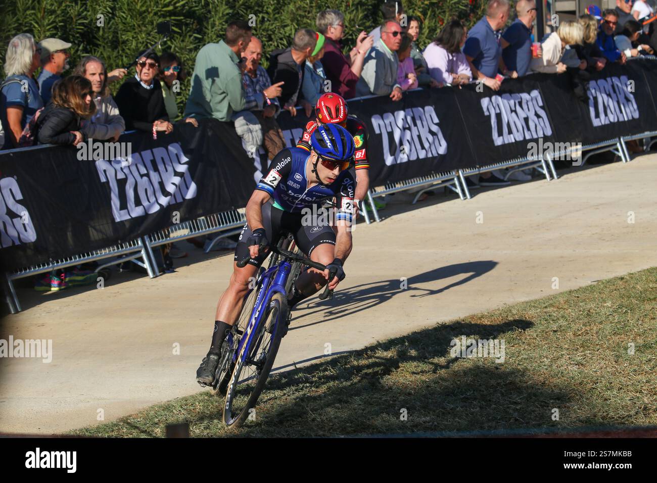 Benidorm, Spain, 19th January, 2025: Baloise Glowi Lions rider Lars Van ...