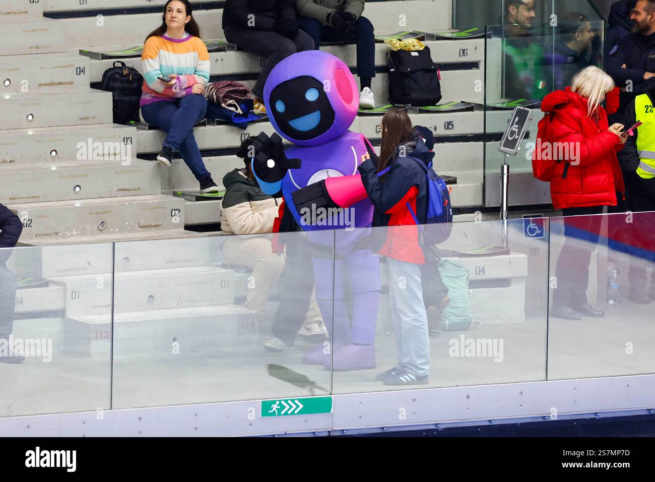 Turin, Italy. 16th Jan, 2025. Official Mascot TO Tag Figure Skating ...