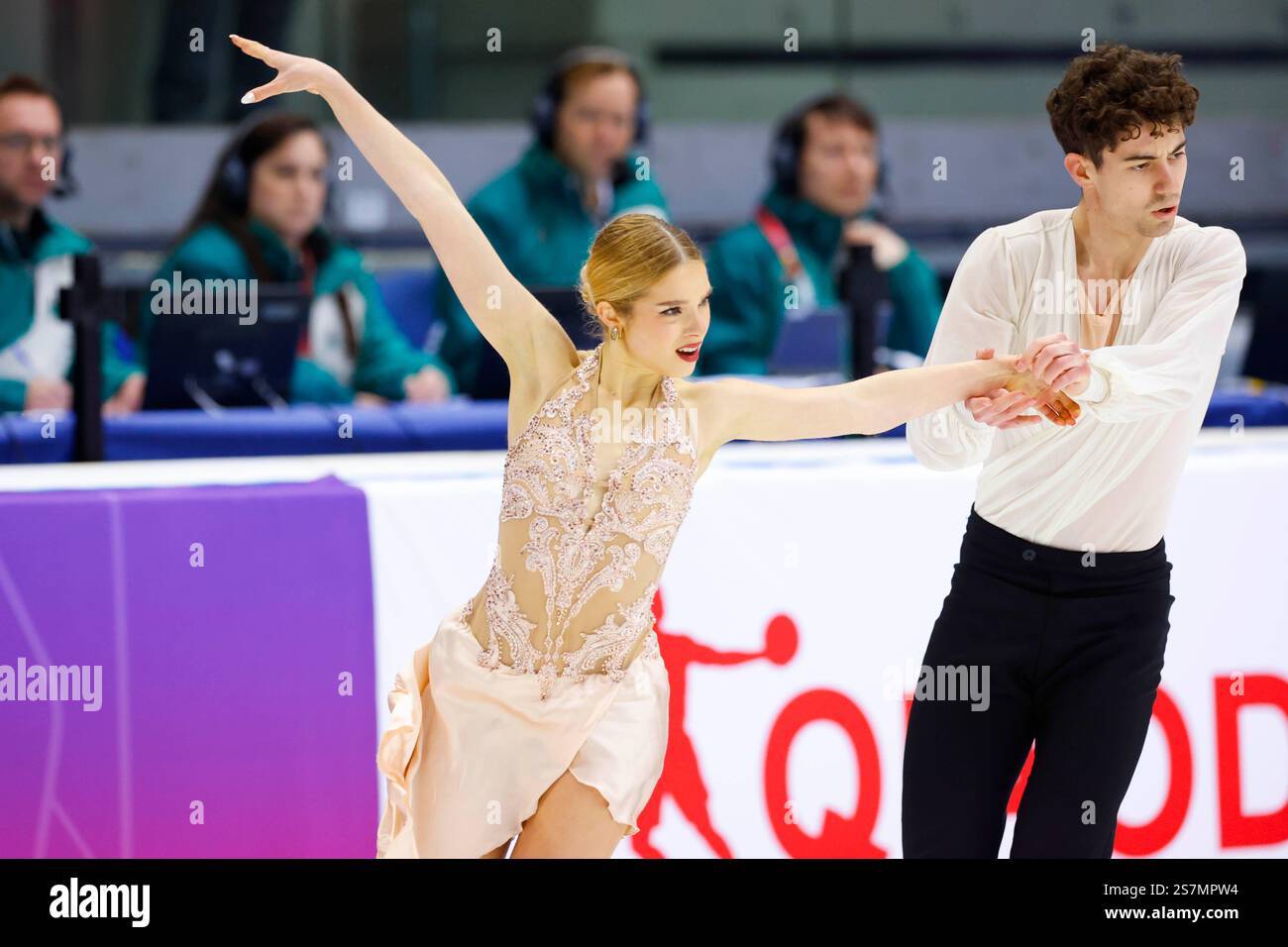 Turin, Italy. 17th Jan, 2025. Sofia Val & Asaf Kazimov (ESP) Figure ...