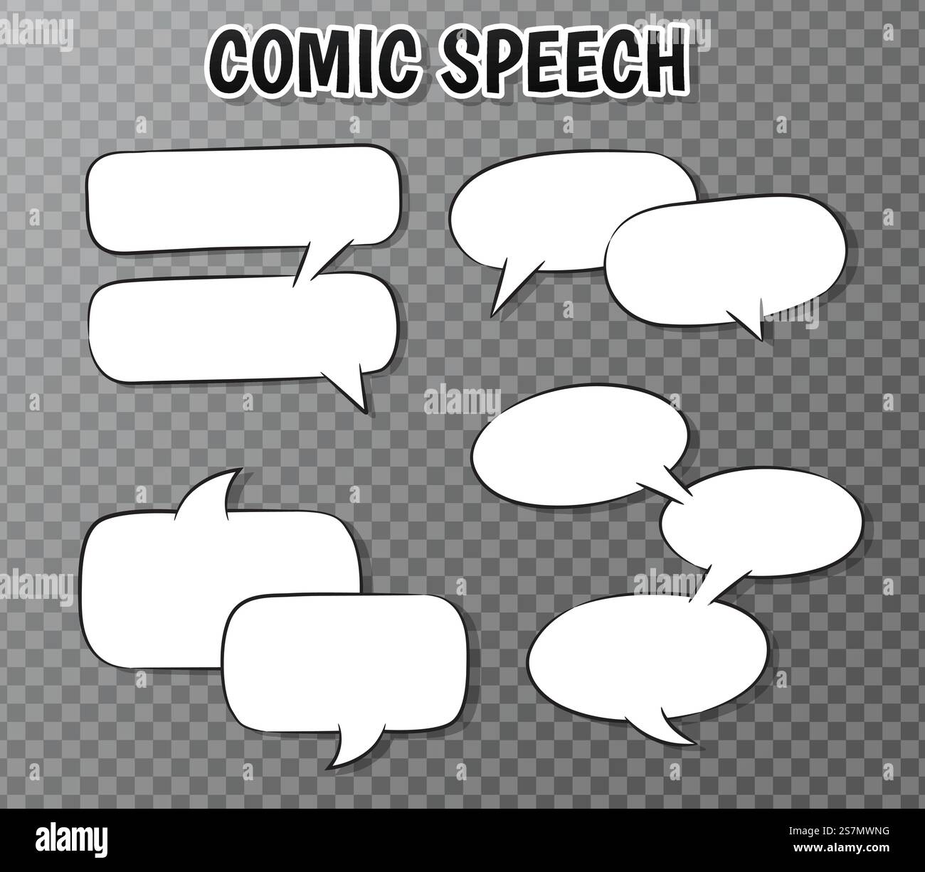 Vintage comic book page Black and White Stock Photos & Images - Alamy