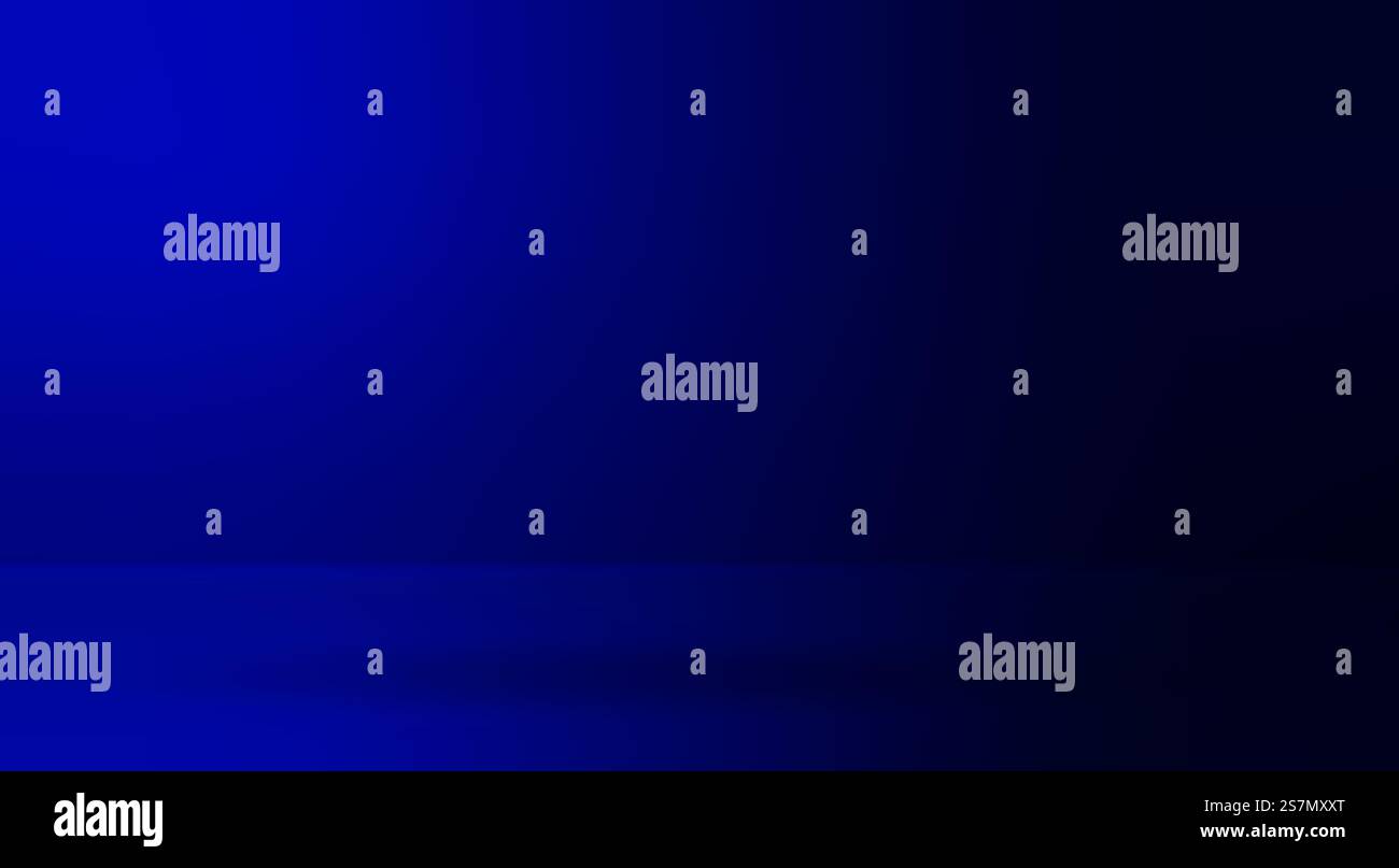 Blue color abstract two tone gradient banner background. Blank empty ...