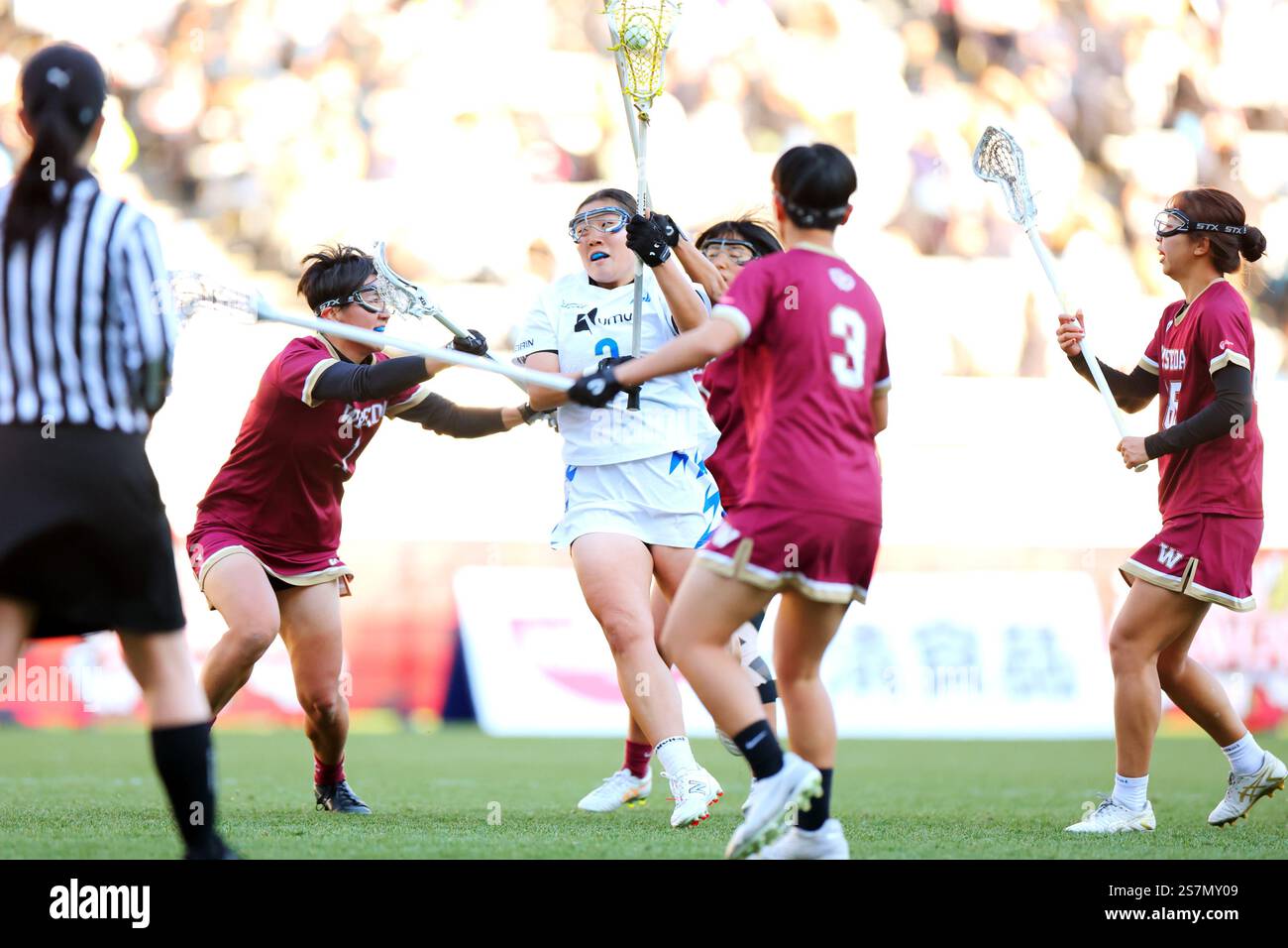 Tokyo, Japan. 18th Jan, 2025. Mone Yamane (Neo) Lacrosse : The 34th ...