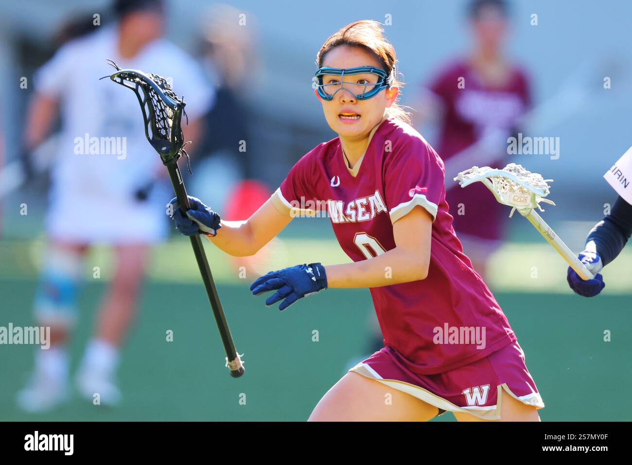 Tokyo, Japan. 18th Jan, 2025. Ayame Mizuno () Lacrosse : The 34th Lacrosse Women's All Japan ...