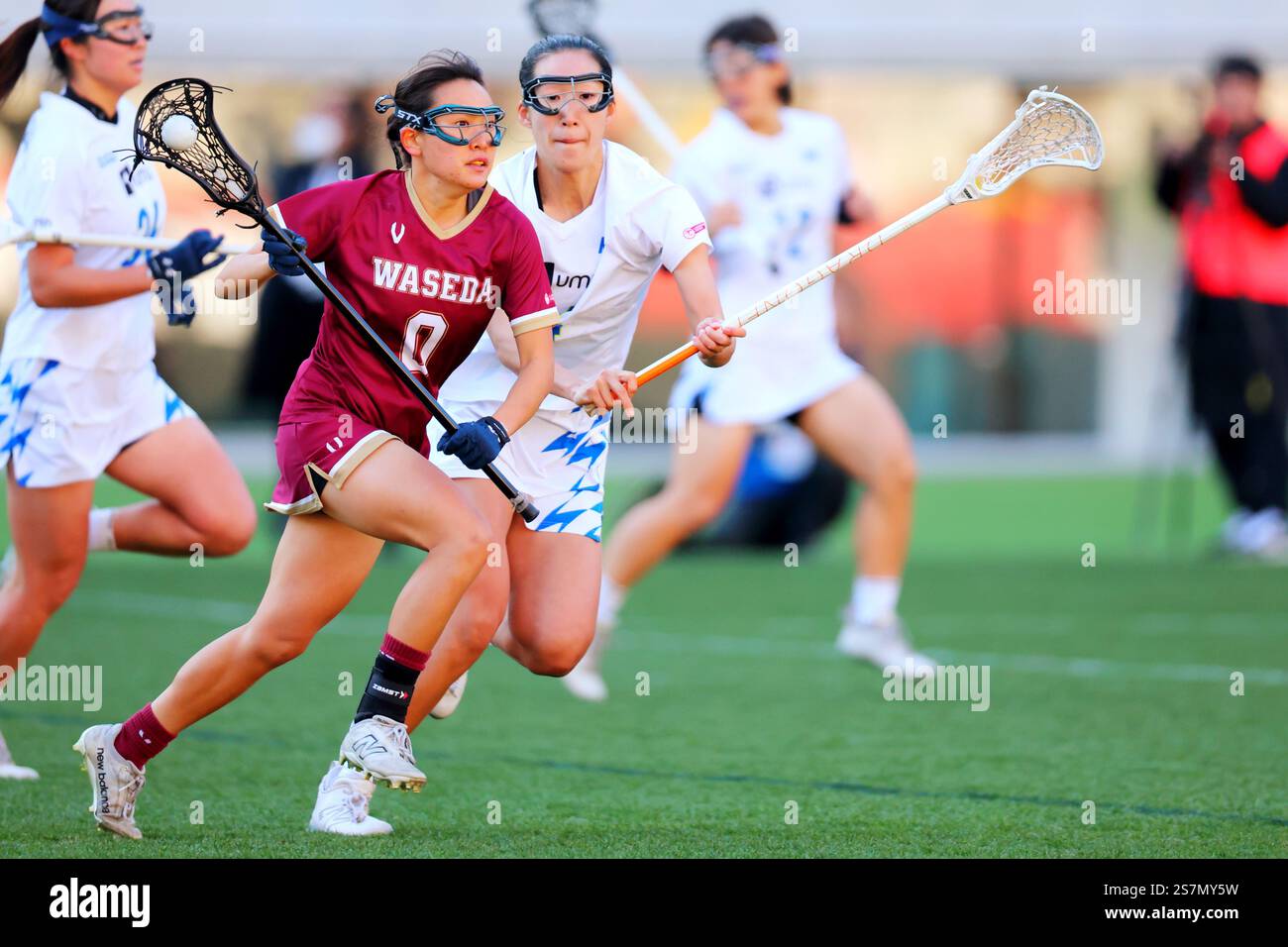 Tokyo, Japan. 18th Jan, 2025. Ayame Mizuno () Lacrosse : The 34th Lacrosse Women's All Japan ...