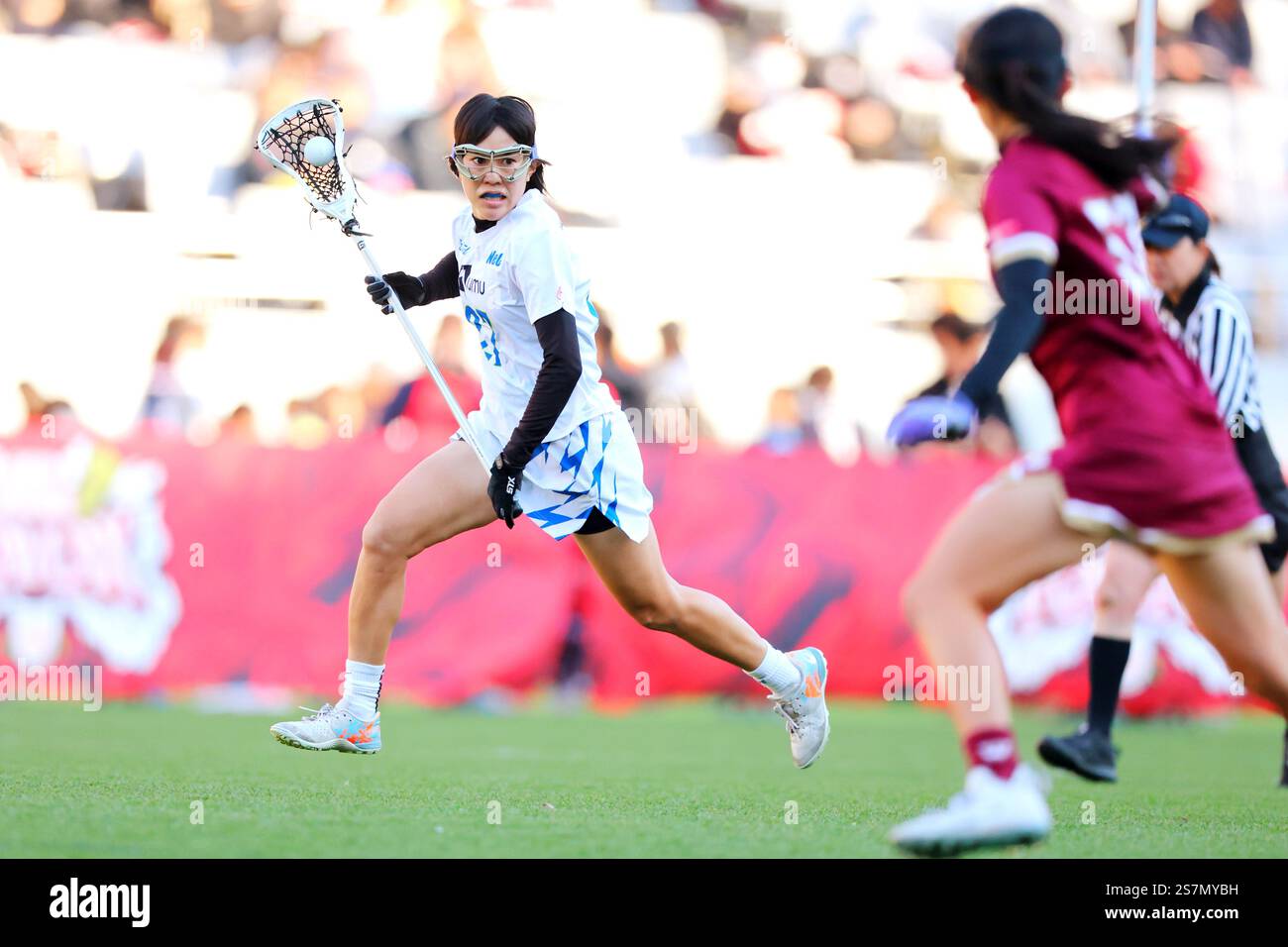 Tokyo, Japan. 18th Jan, 2025. Kanako Mizuno (Neo) Lacrosse : The 34th Lacrosse Women's All Japan ...