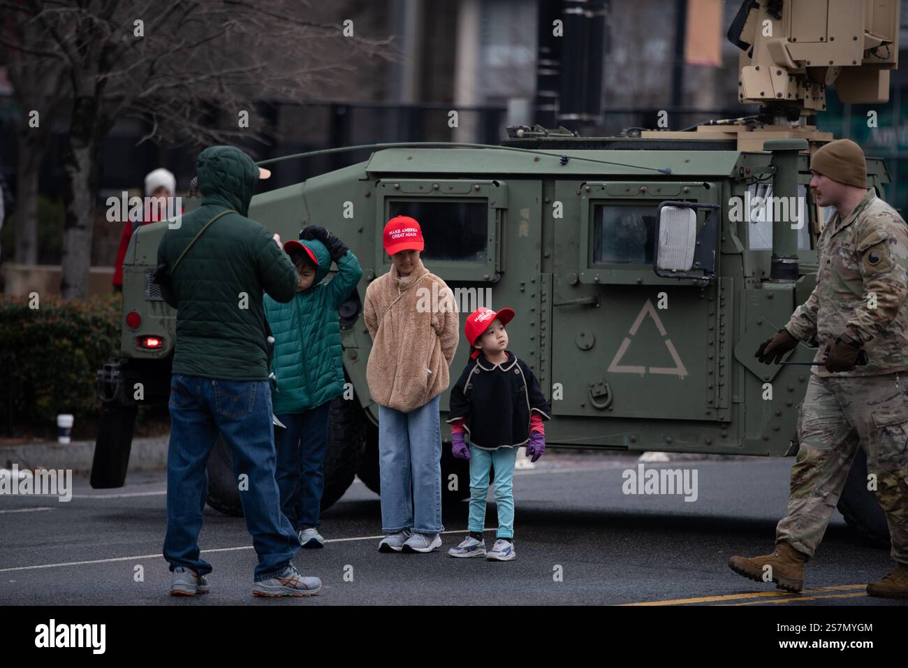 Washington DC, USA. 19th Jan., 2025, Tens of thousands of Trump ...