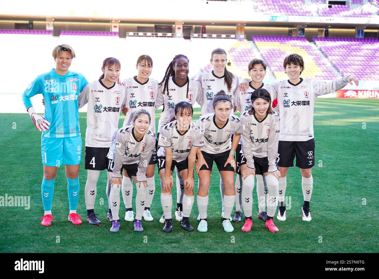 INACLeonessa team group line-up, JANUARY 18, 2025 - Football / Soccer : Semifinal match between ...