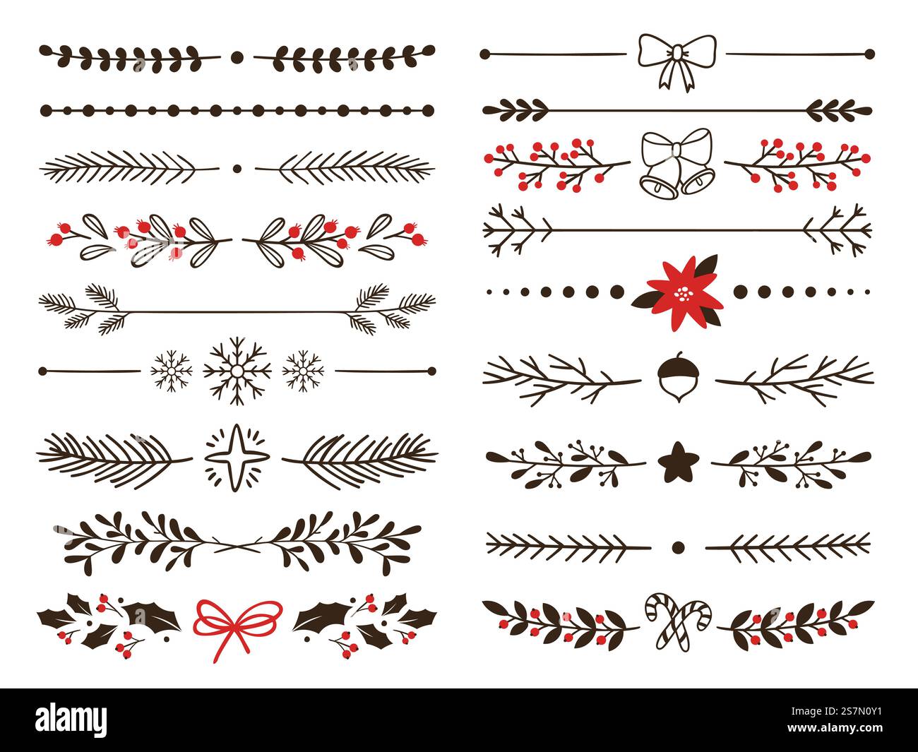 winter frames and borders