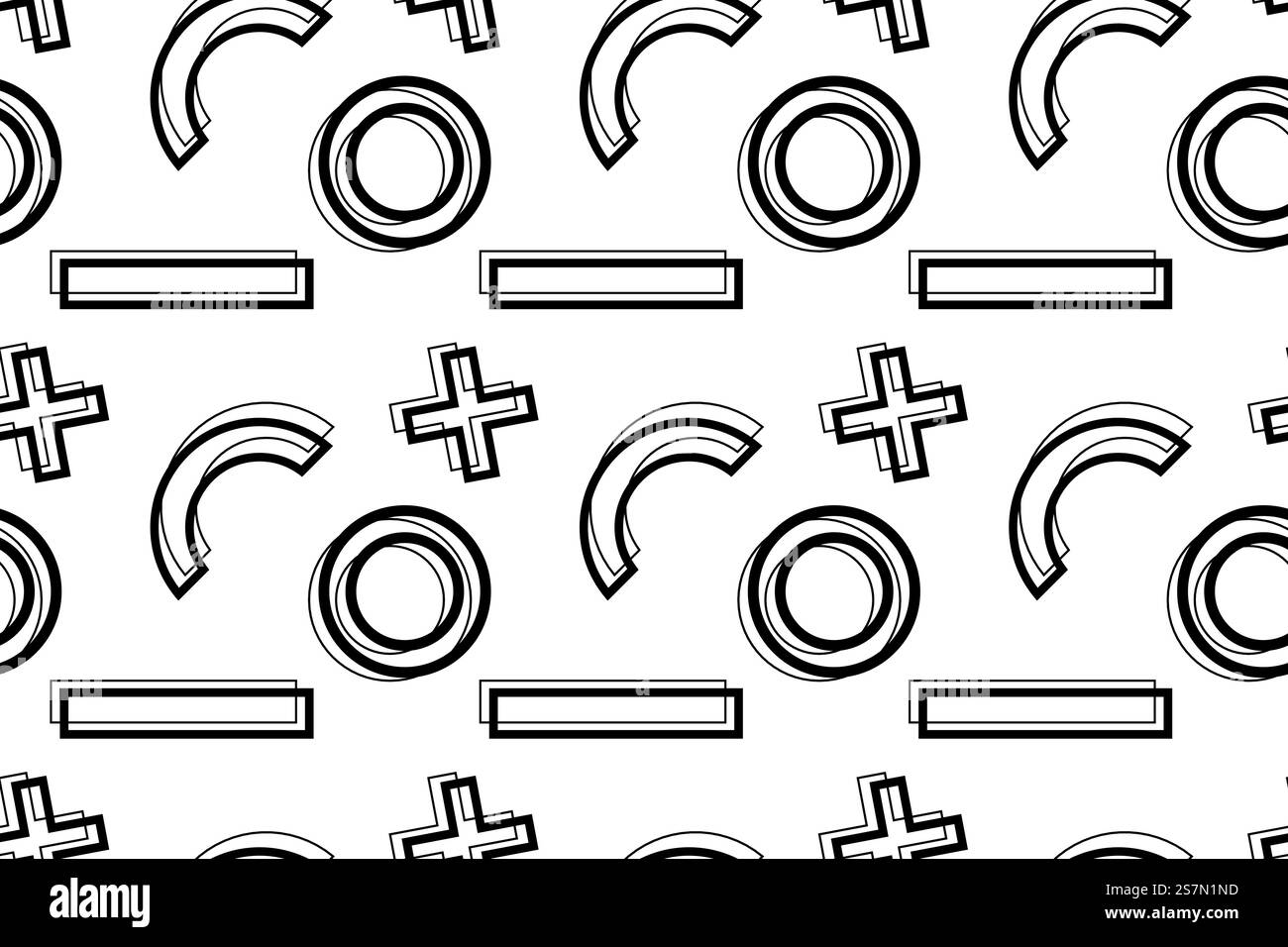Half arcs Stock Vector Images - Alamy