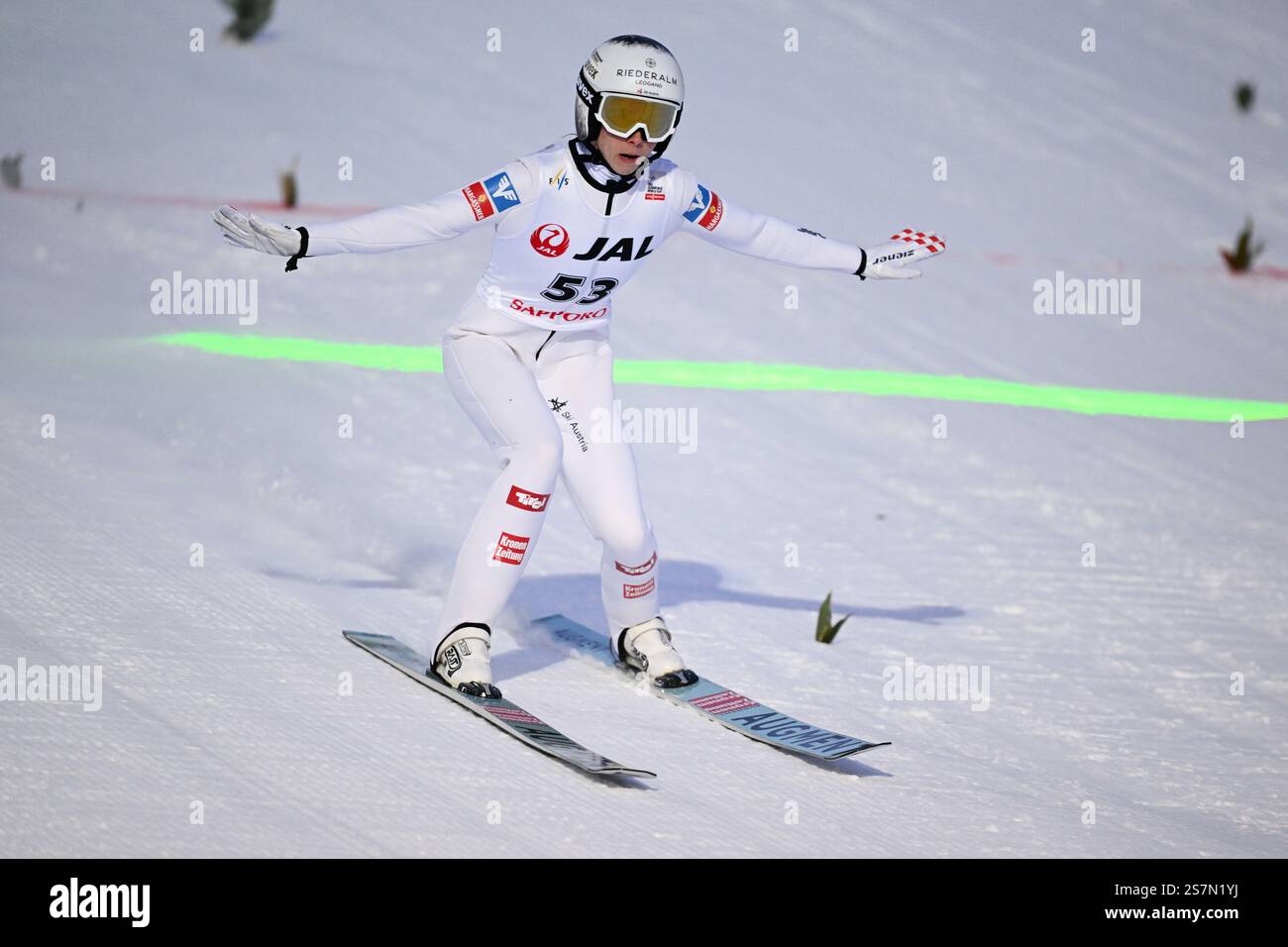 Sapporo, Hokkaido, Japan. Credit: MATSUO. 18th Jan, 2025. Lisa Eder ...