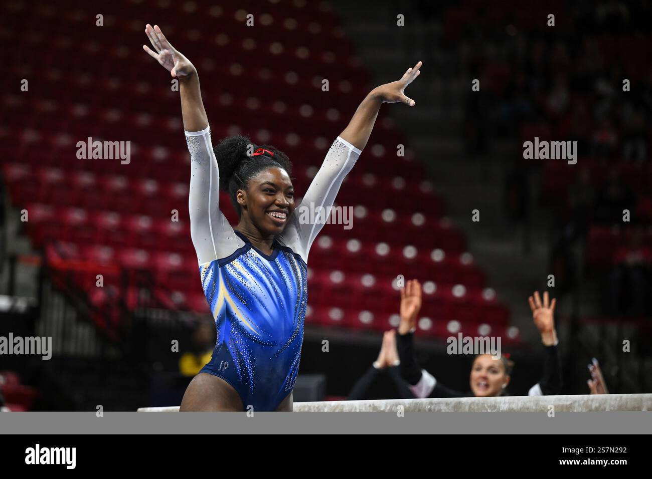 January 18, 2025, College Park, Maryland, US: CHAE CAMPBELL, UCLA ...