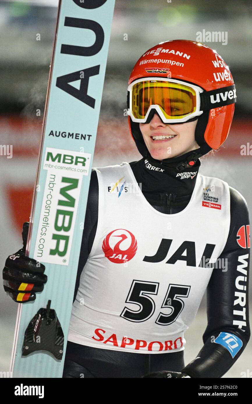 Sapporo, Hokkaido, Japan. Credit: MATSUO. 18th Jan, 2025. Selina ...