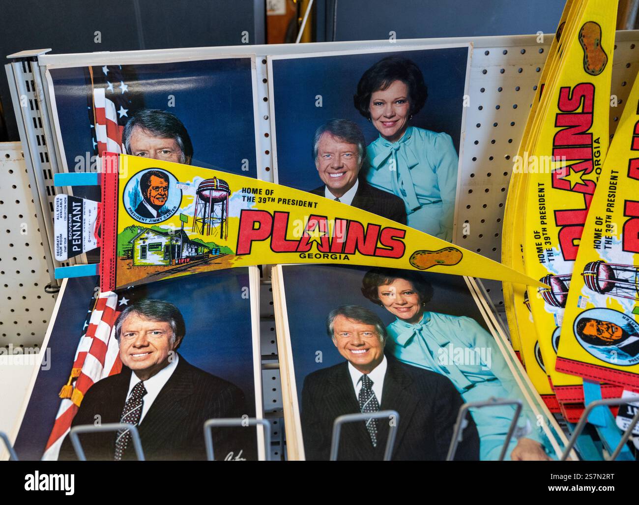 Display of President Jimmy Carter and Rosalynn Carter photos and ...