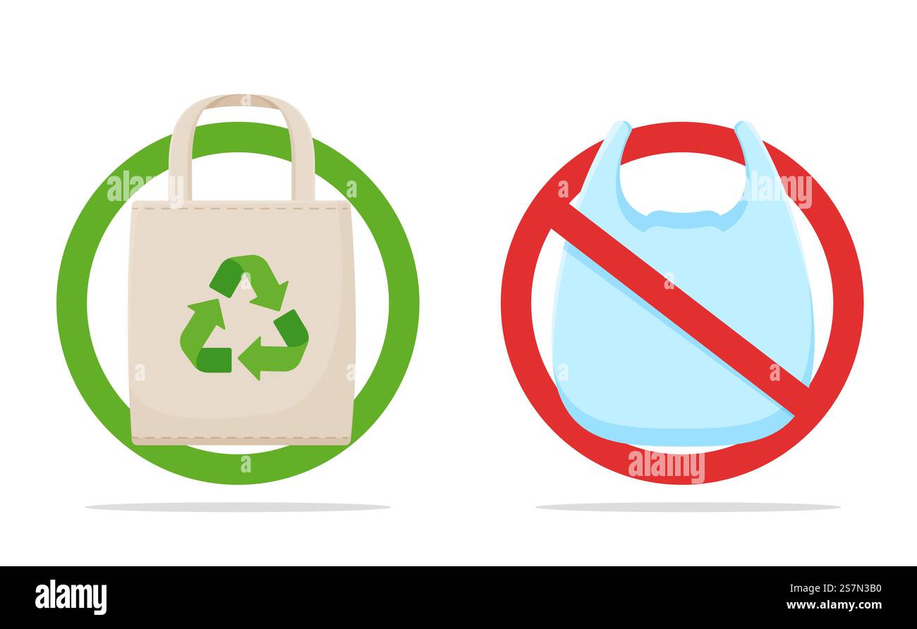 Plastic pollution campaign Stock Vector Images - Alamy