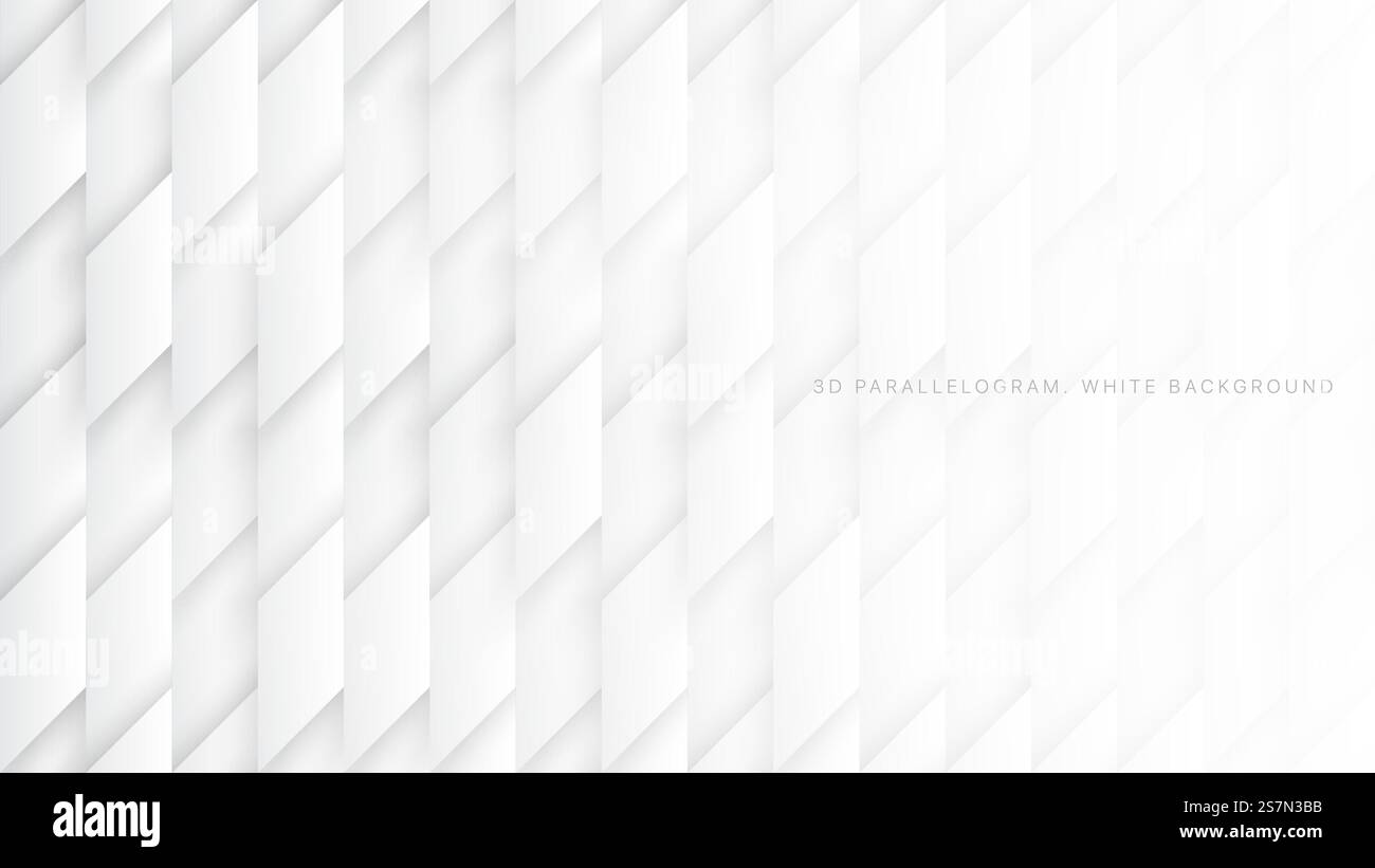 3D Parallelogram Blocks Tech Science White Abstract Background. Parallelogram Blocks Conceptual ...
