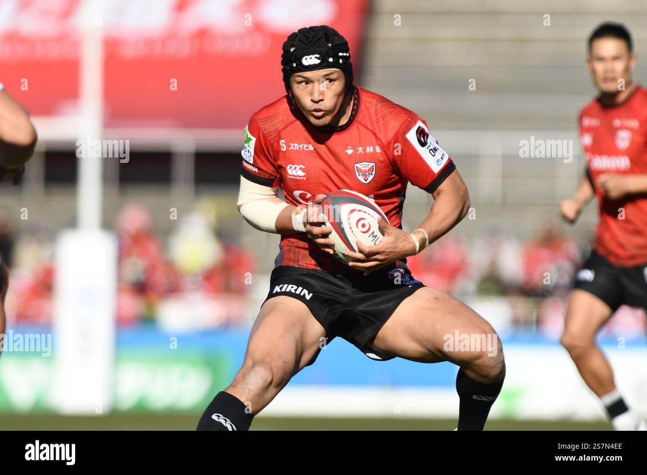 Kanagawa, Japan. 18th Jan, 2025. Yusuke Kajimura (Eagles) Rugby : 2024 ...