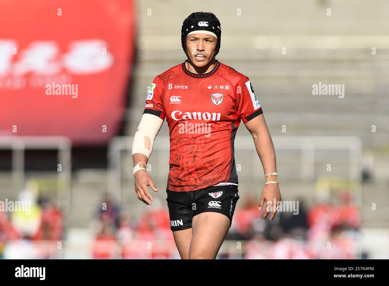 Kanagawa, Japan. 18th Jan, 2025. Yusuke Kajimura (Eagles) Rugby : 2024 ...