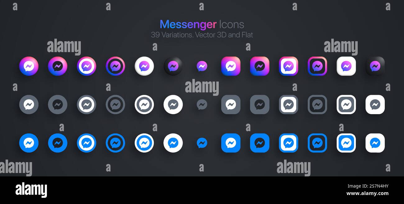 Facebook logo in different hi-res stock photography and images - Alamy