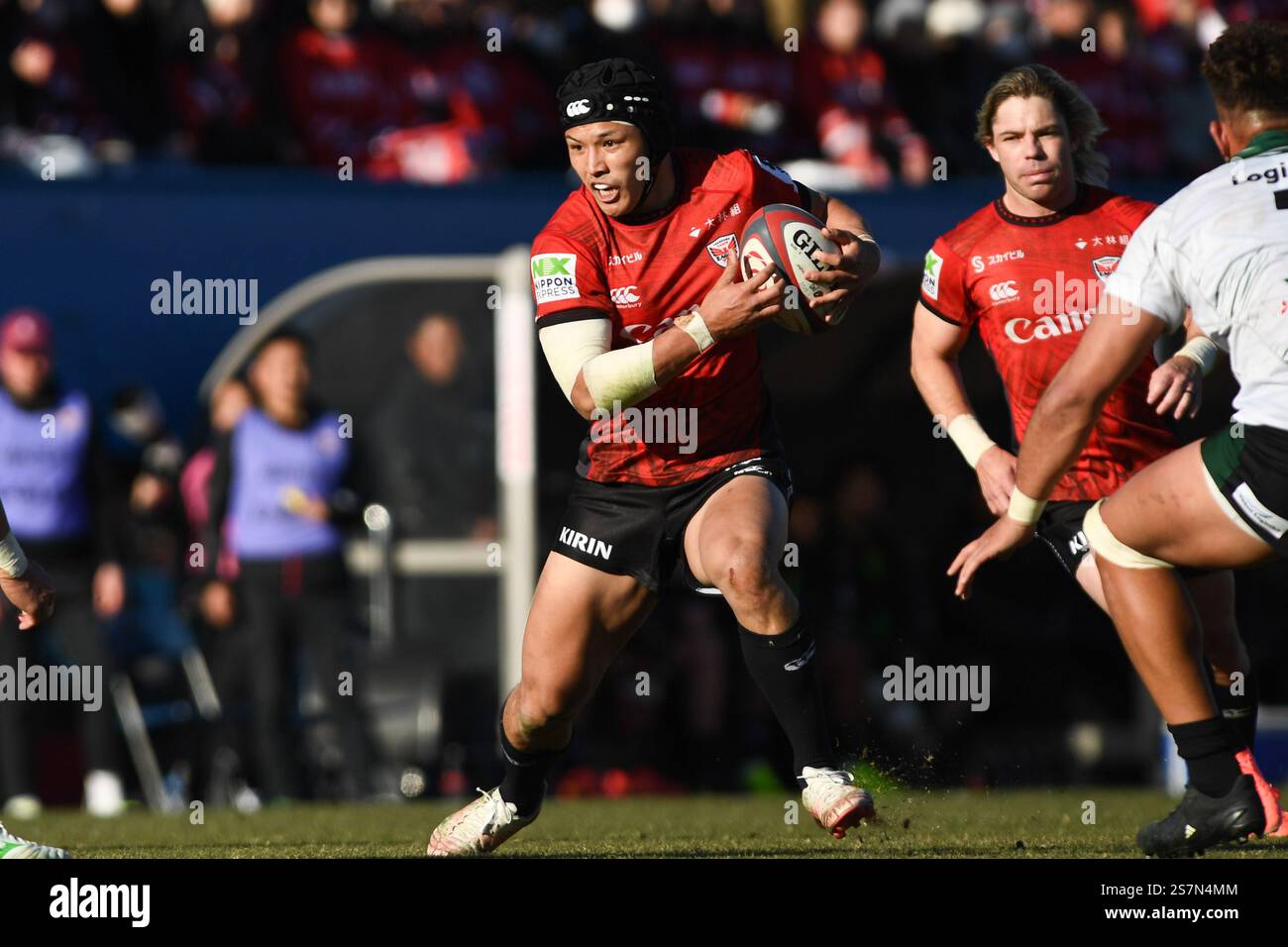 Yusuke Kajimura (Eagles), JANUARY 18, 2025 - Rugby : 2024-25 Japan ...
