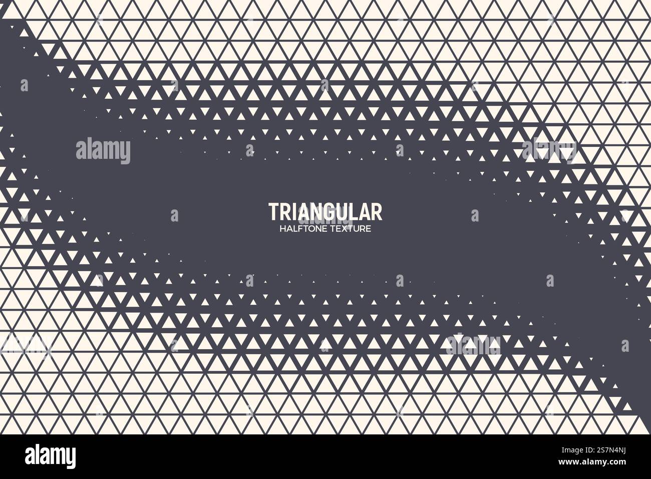 Triangular Particles Halftone Geometric Texture Oscillation Wave Abstract Background Triangle