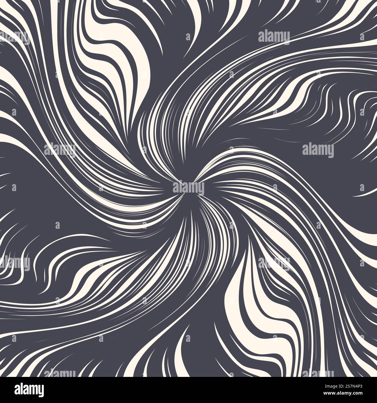 Hand Drawn Decorative Ink Twirl Lines Spiral Texture Abstract ...